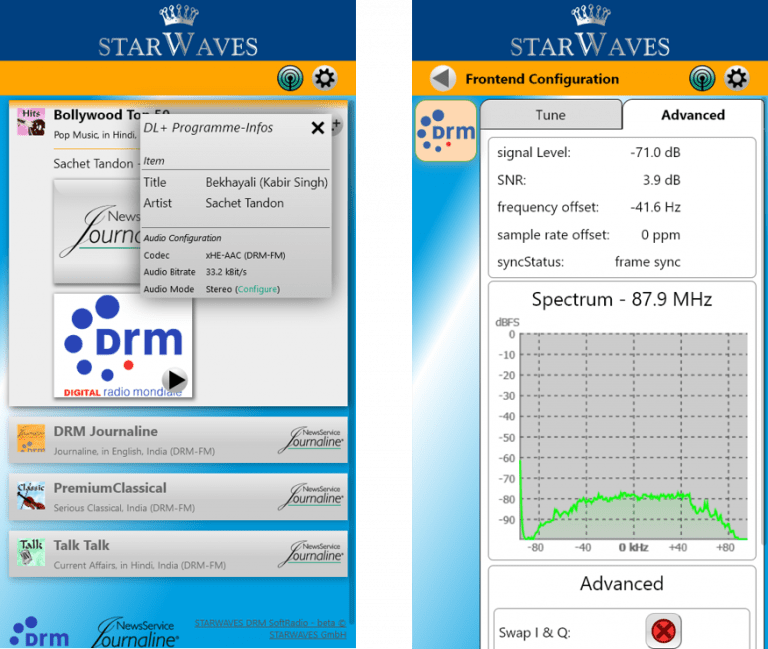 DRM Digital Radio Accessible on Mobile Phones and Tablets - Digital ...