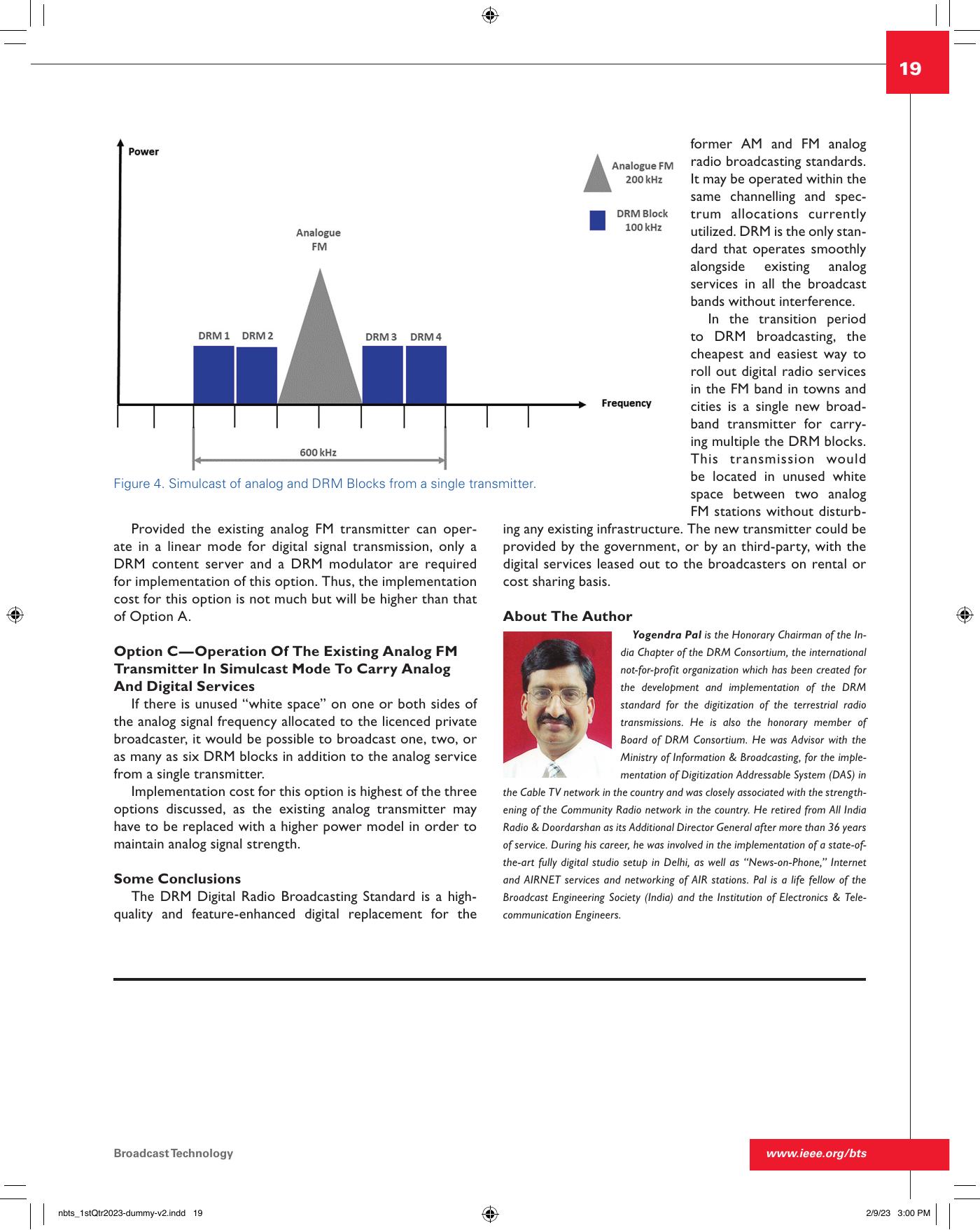 DRM Scenarios For The Initial FM Band Digitization – most flexible ...