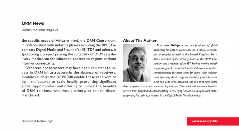 A New Chip Enables Small, Affordable and Energy-Efficient DRM Receivers ...