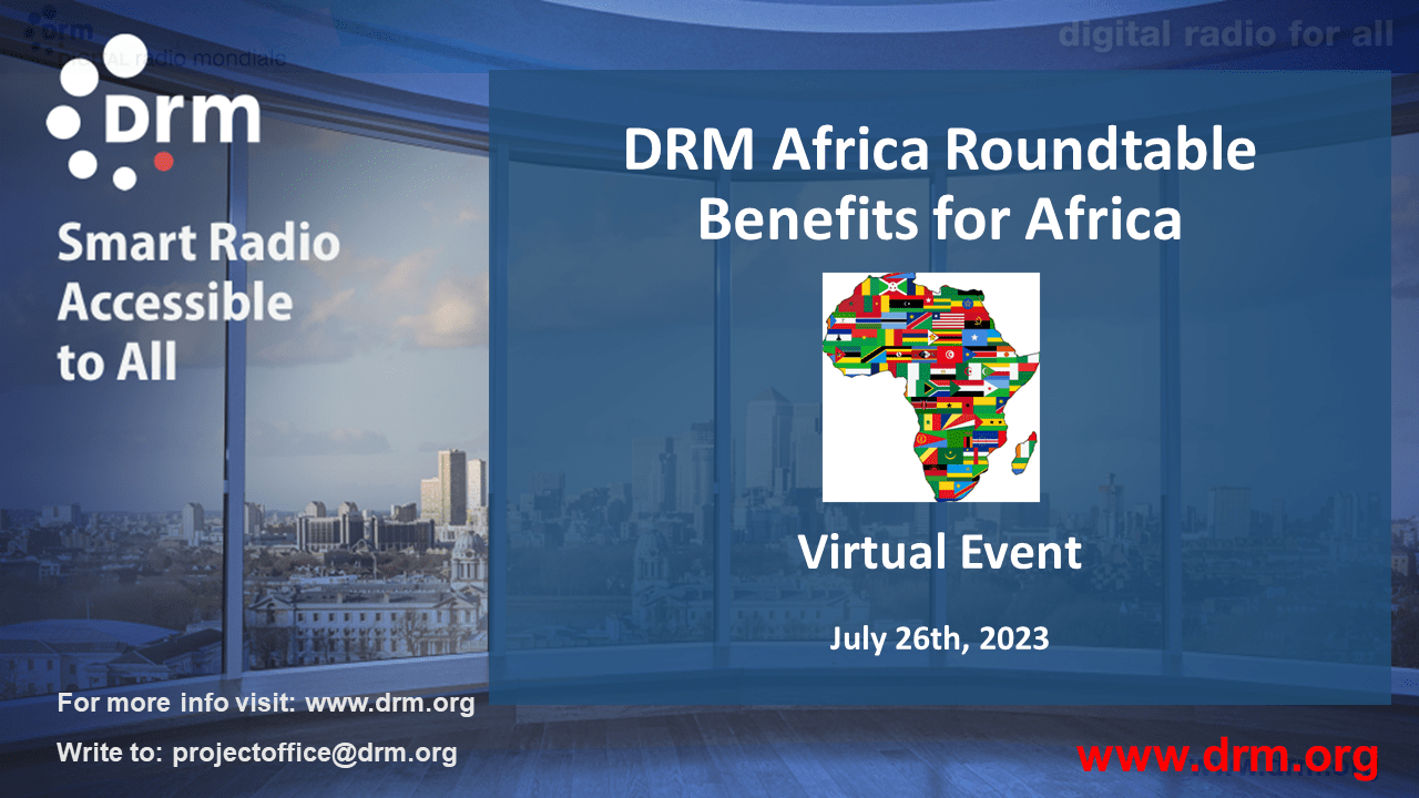DRM Consortium Holds Its First Pan-Africa Roundtable - Digital Radio ...