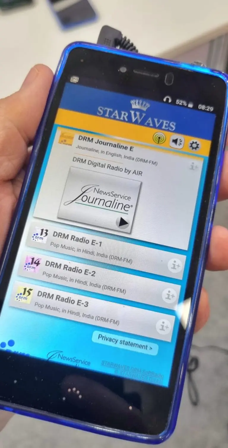 Mobile Phone Solutions - Digital Radio Mondiale