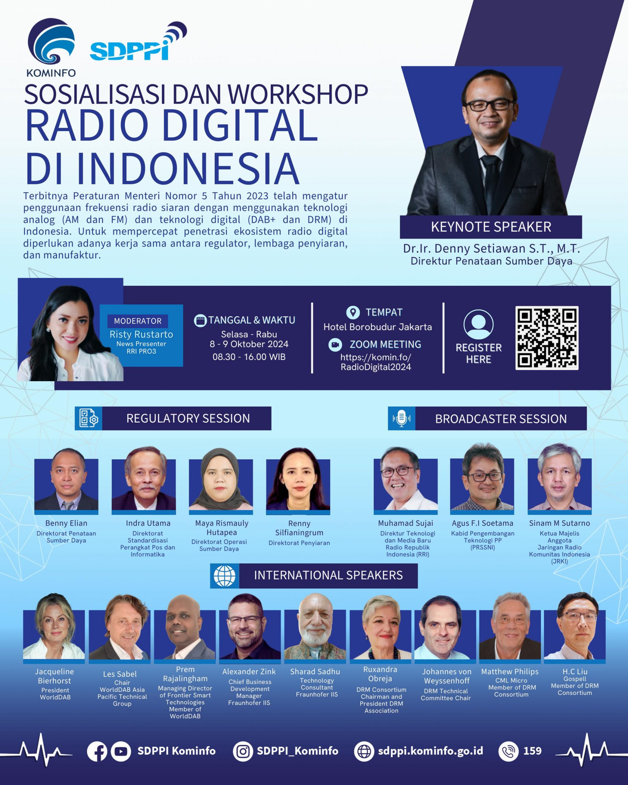 DRM: The Comprehensive Solution for Indonesia's Digital Radio Future Presented at Kominfo ...